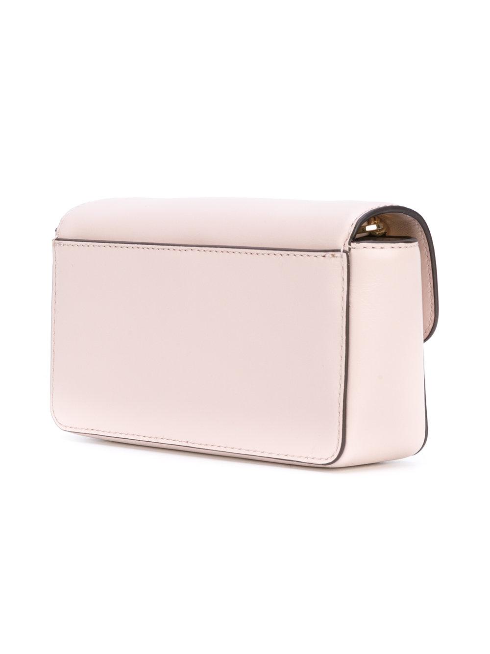 Pink Michael Kors Purse With Lock | semashow.com